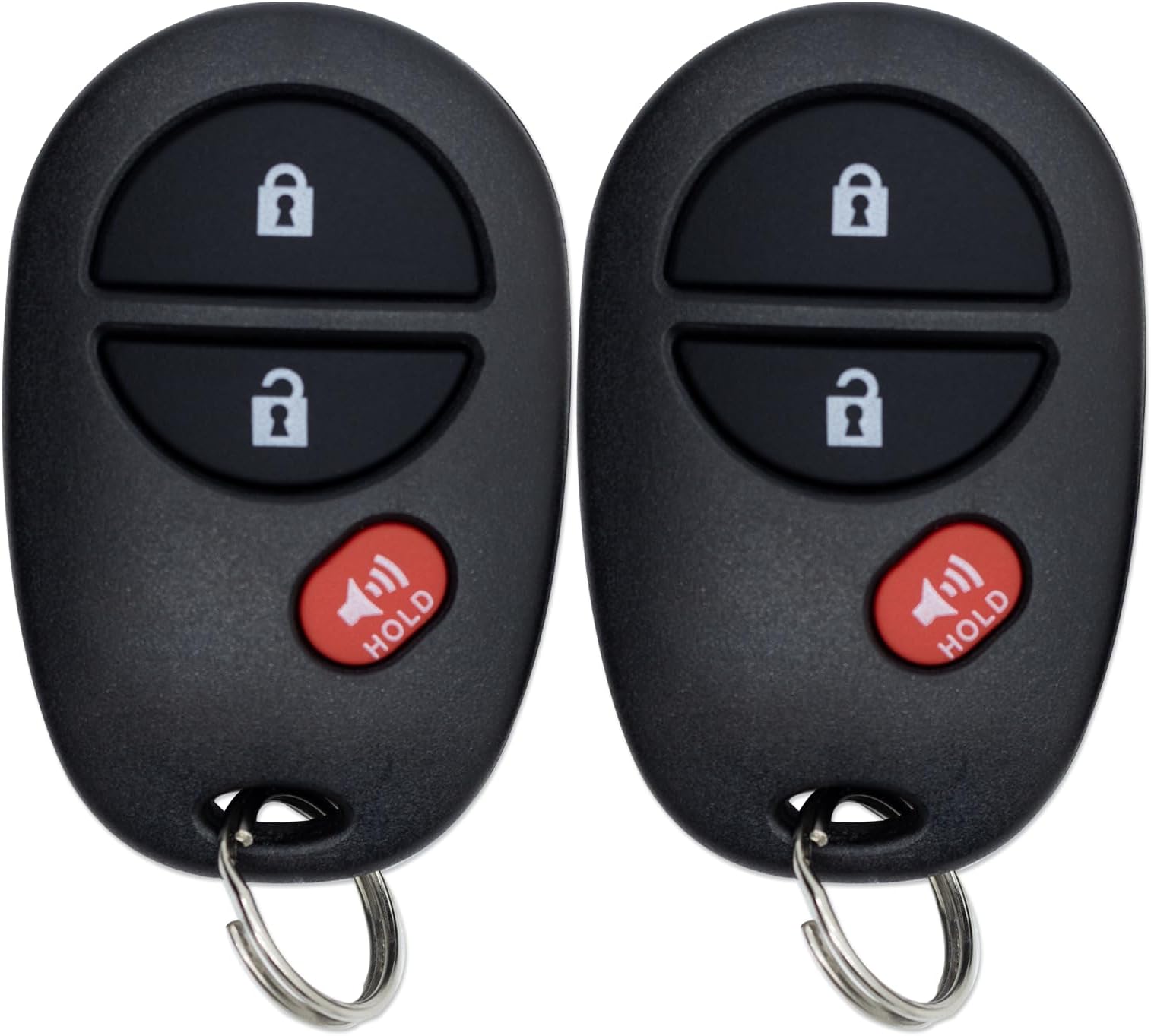 Amazon.com: KeylessOption Keyless Entry Remote Fob Uncut Blank Car Key ...