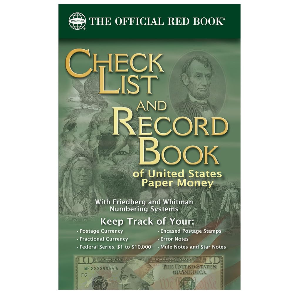 Amazon.com: Check List and Record Book of United States Paper Money ...