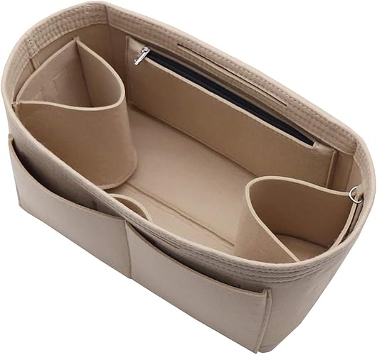 Amazon.com: Felt Purse Organizer Insert Bag In Bag with Two Removeable ...