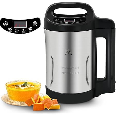 Amazon.com | Potlimepan Soup Maker 1.6 L, 8 in 1 Multi-Funcation Soup ...