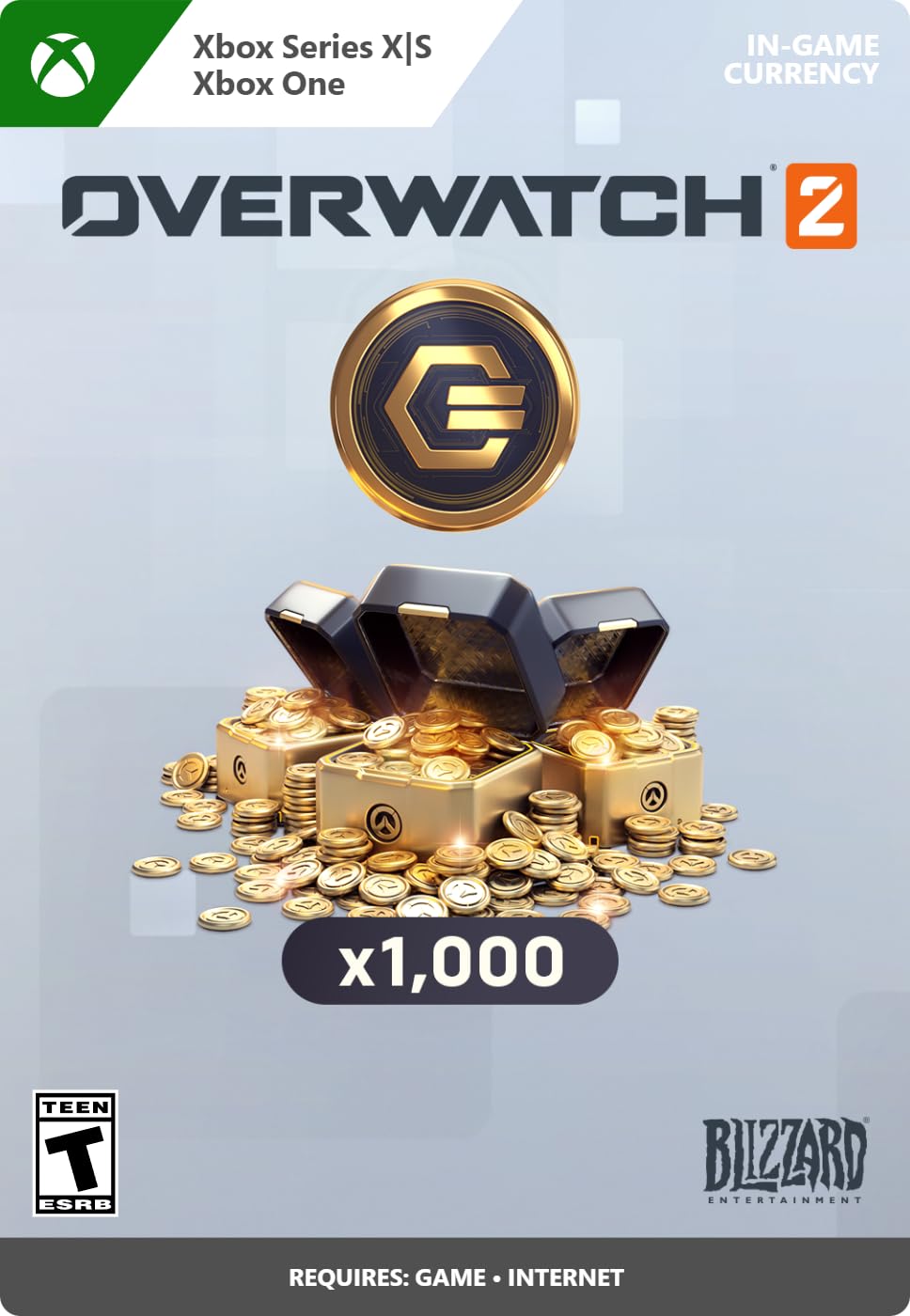 Amazon.com: Overwatch 2 Coins - 1,000 1P - Xbox [Digital Code ...