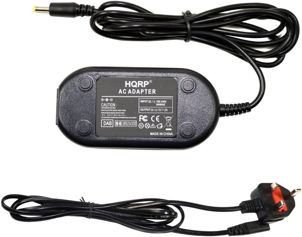 HQRP AC Adapter compatible with Panasonic HC-V770 HC-V777 HC-V770M HC ...