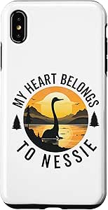 Amazon.com: iPhone XS Max Loch Ness Monster Cryptid Cryptozoology Men Women Nessie Case : Cell ...