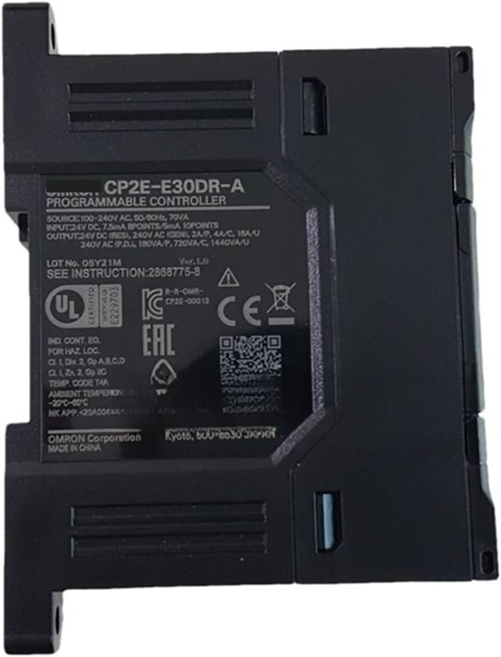 Amazon.com: HEXEH PLC CP2E-E30DR-A Intelligent Control Stable Performance Industrial ...