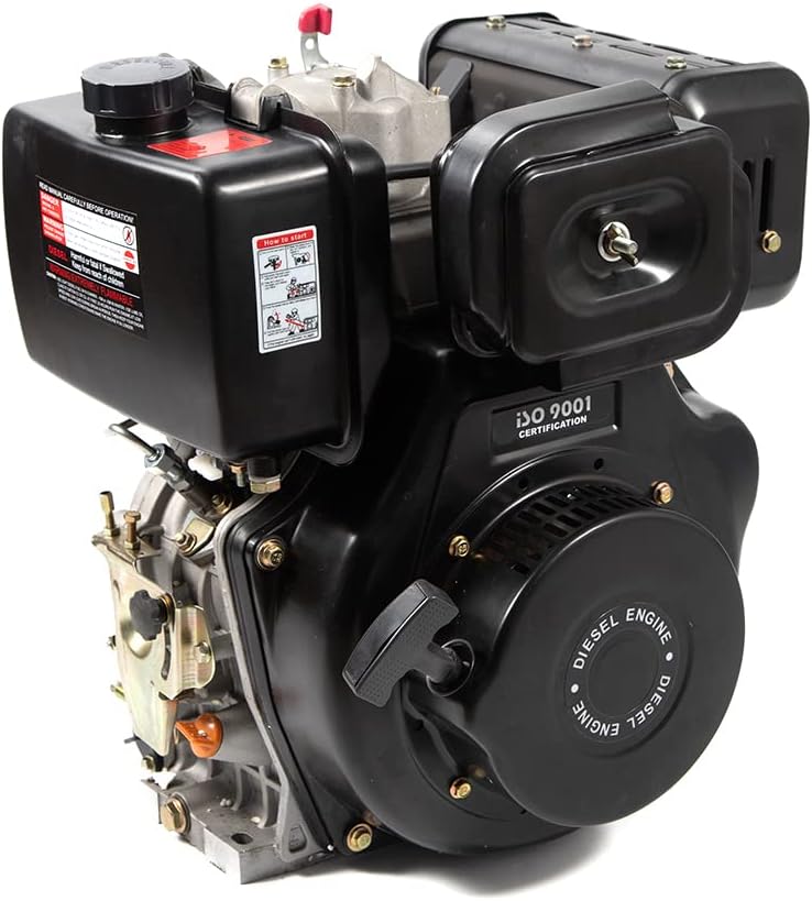 Motor diésel 247CC 4 tiempos 5HP Vertical Single Cylinder Diesel Motor ...
