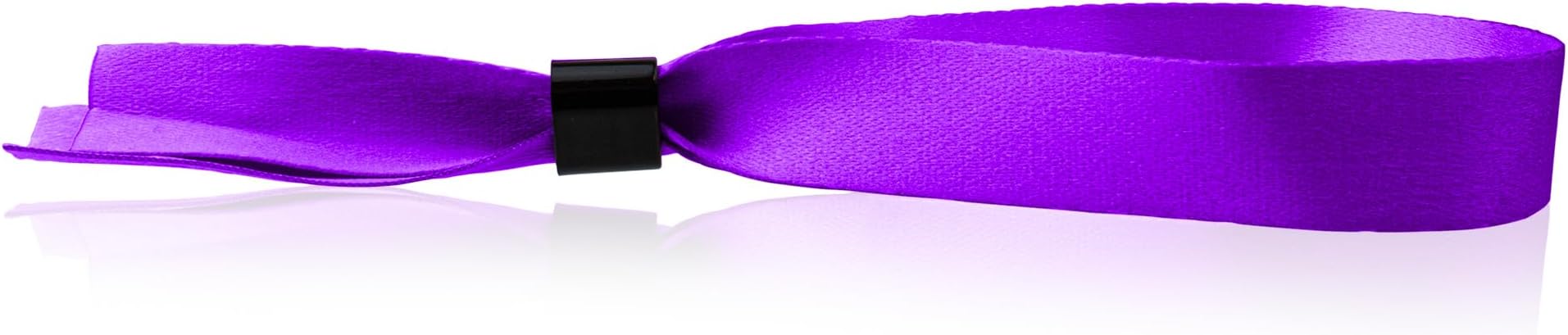 Amazon.com: 100 WristCo Cloth Event Wristbands - Purple Fabric ...