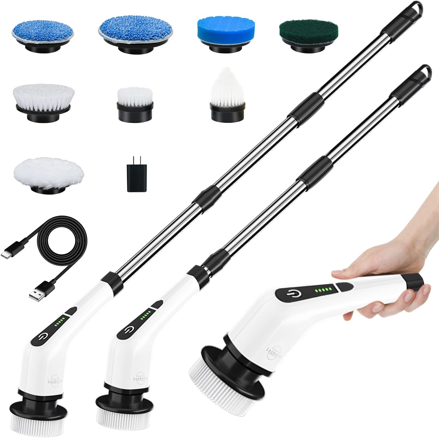 Amazon.com: RYOBI 18-Volt ONE+ Cordless Telescoping Power Scrubber ...