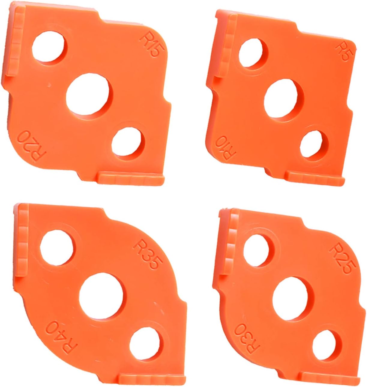 BOSCH RA1128 8-Piece Router Template Guide Assorted Set with Included ...