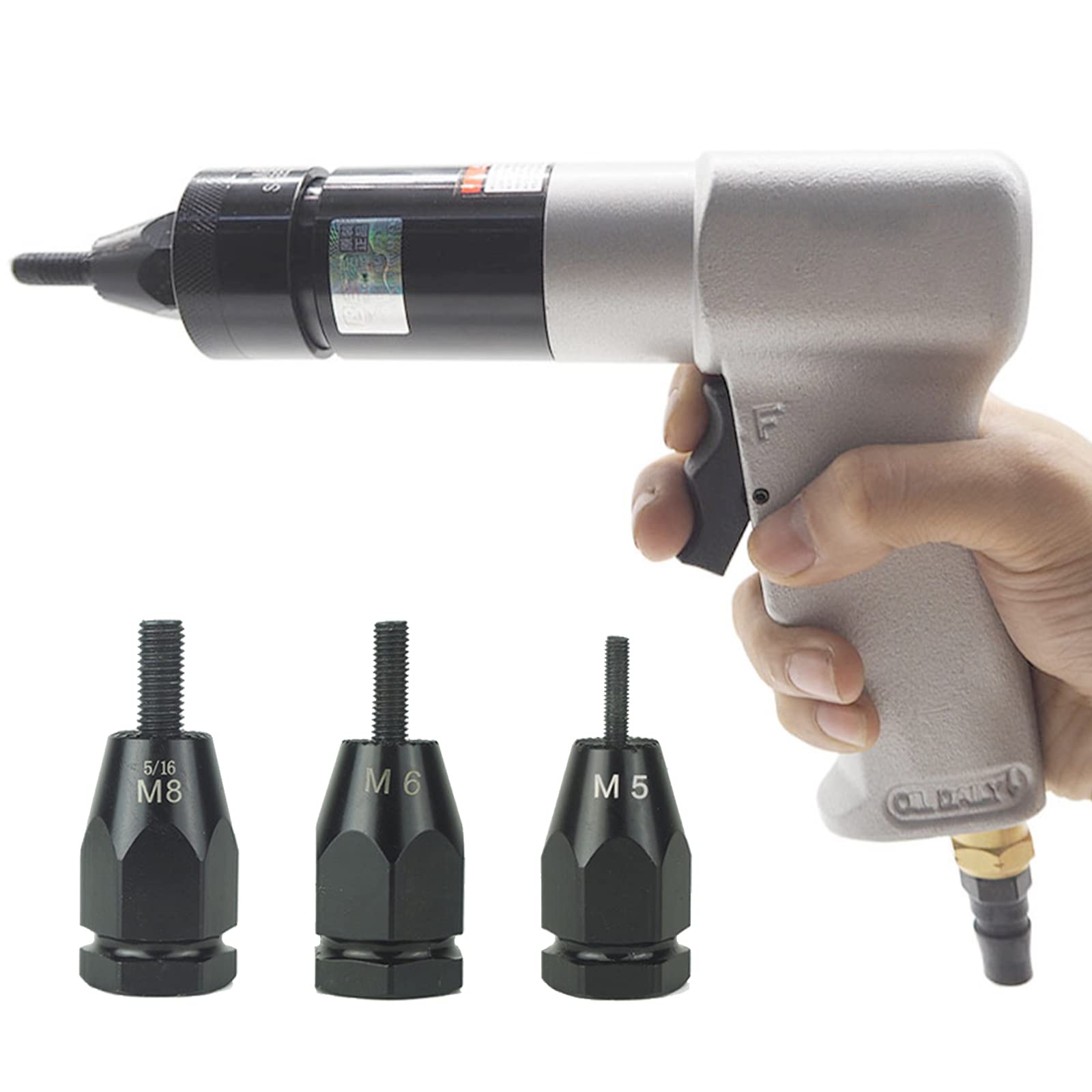 Industrial Rivnut Gun With Self-locking Heads And Mandrels EROSHAK ...