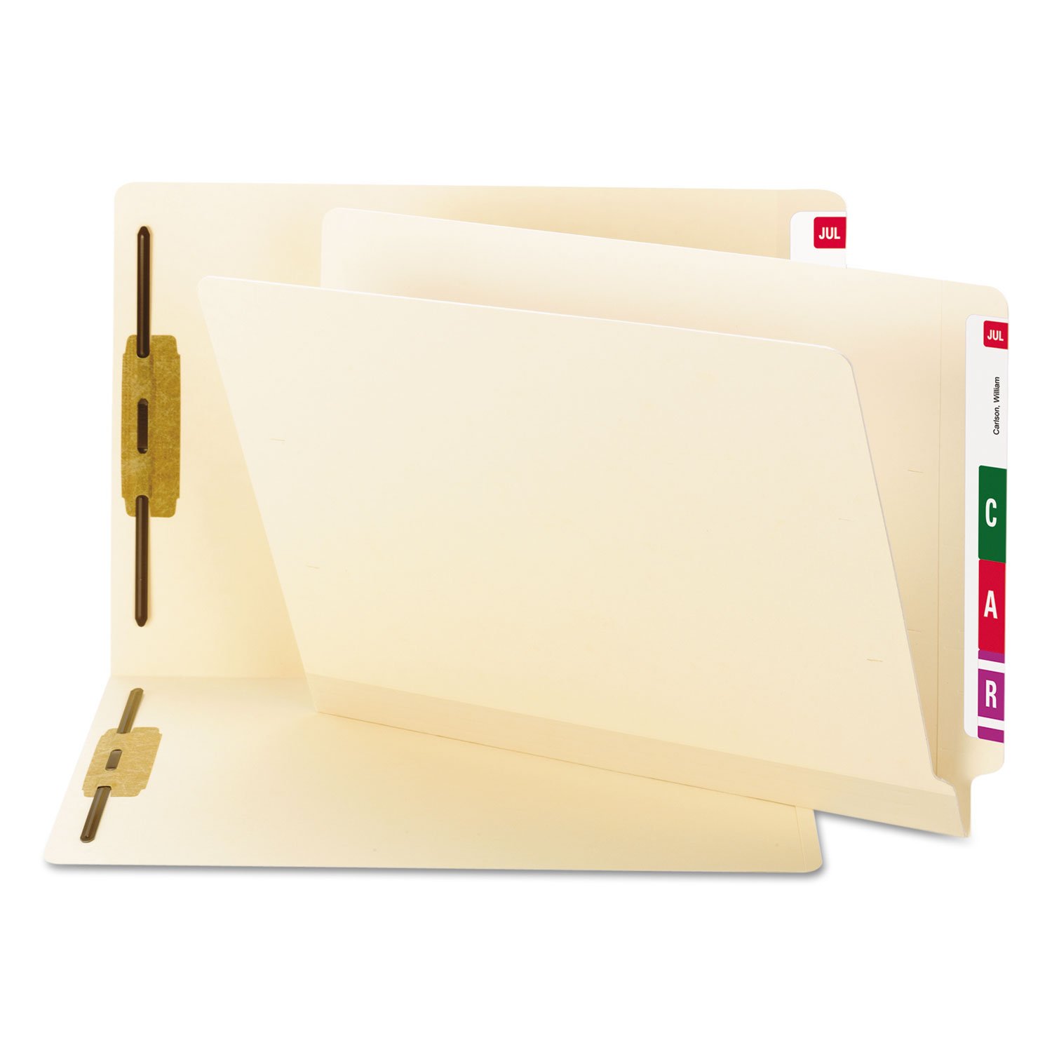 Snapklik.com : Smead TUFF Laminated End Tab Fastener File Folder, Shelf ...