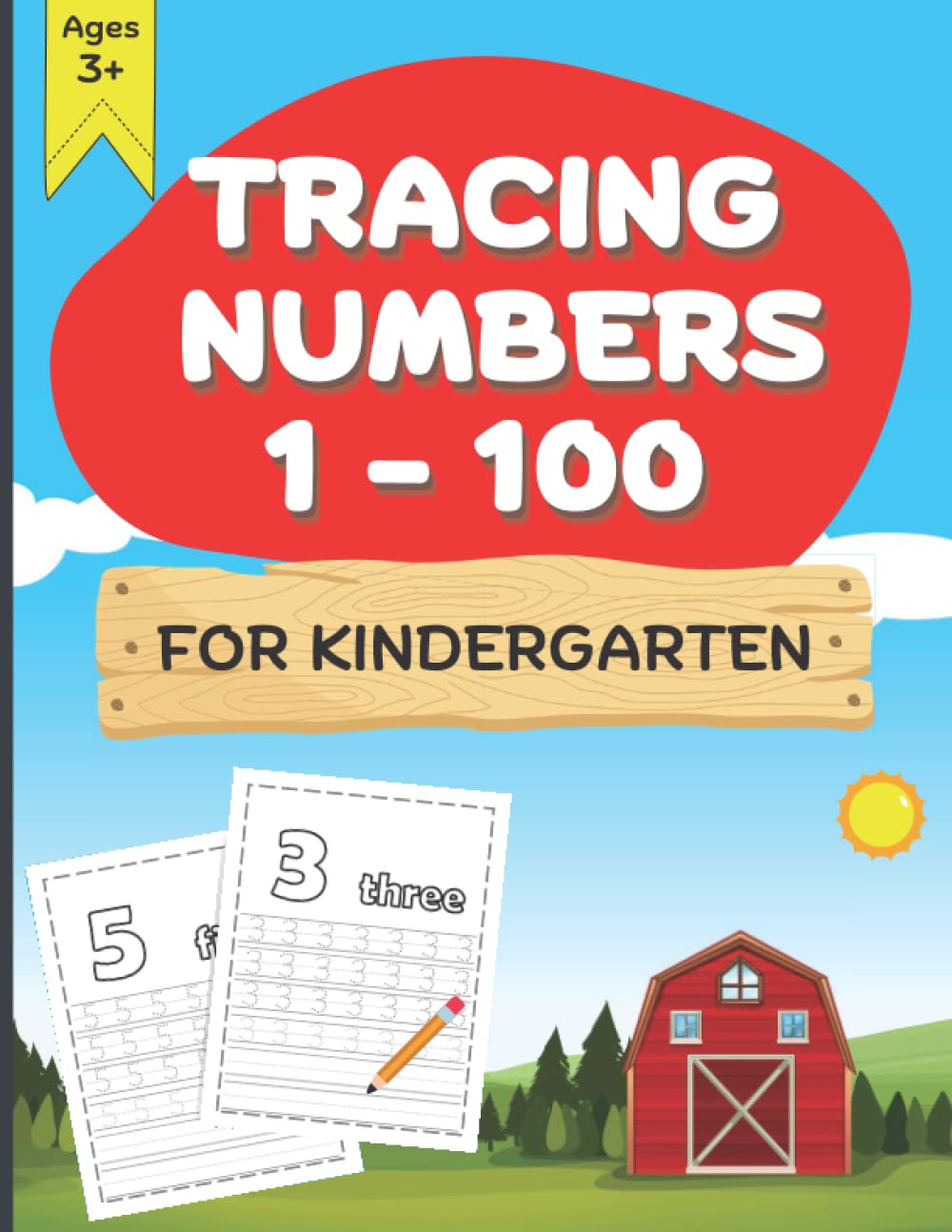 Buy Tracing Numbers 1-100 for Kindergarten Number Practice: Workbook To ...