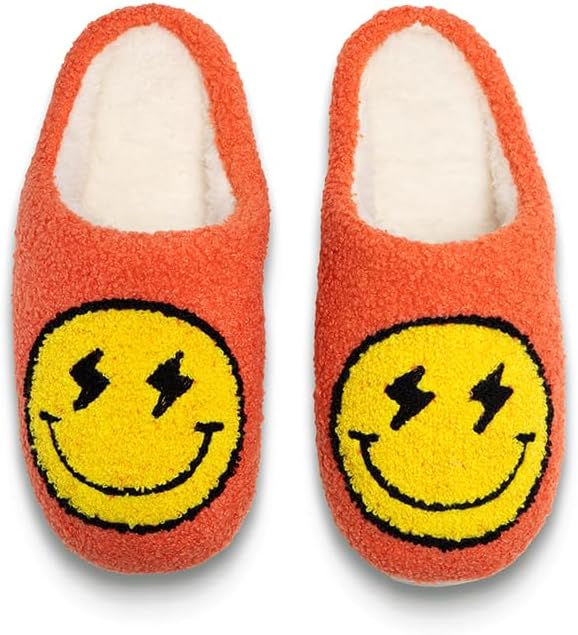 Amazon.com | Living Royal Plush Slippers, Novelty Cozy Non-Slip Rubber ...