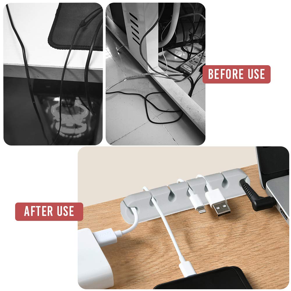 Cable Holder Buy 100 Pack Multipurpose Self-adhesive Cable Clips Wire ...