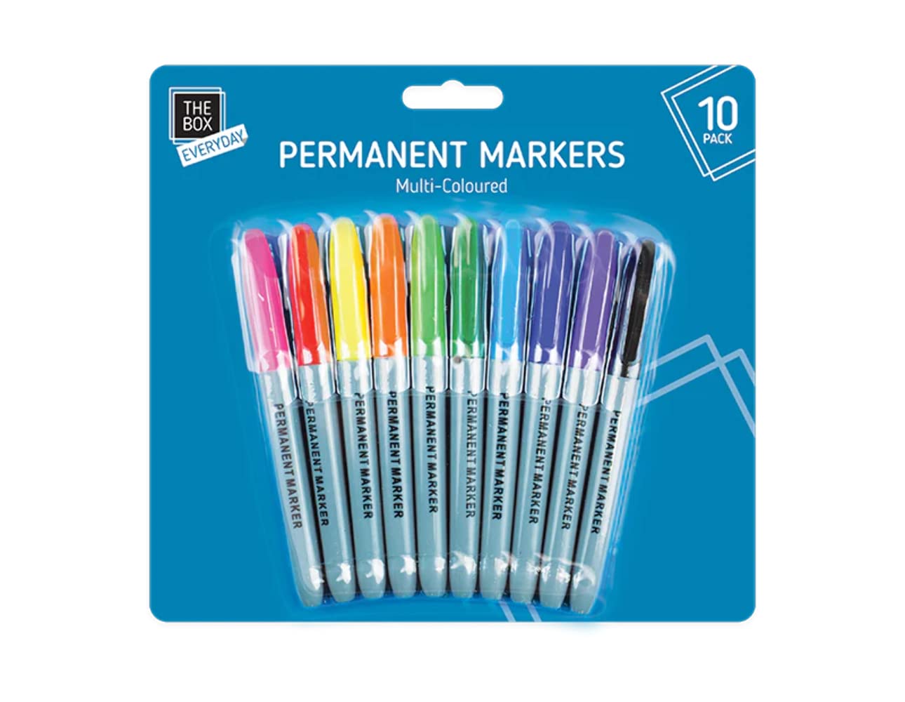 Permanent Markers Box Permanent Marker Pen Blue | Labelling, Marking,