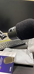 Kreo Rec Condenser Microphone |Condenser Mic for Podcast | Type-C & USB ...