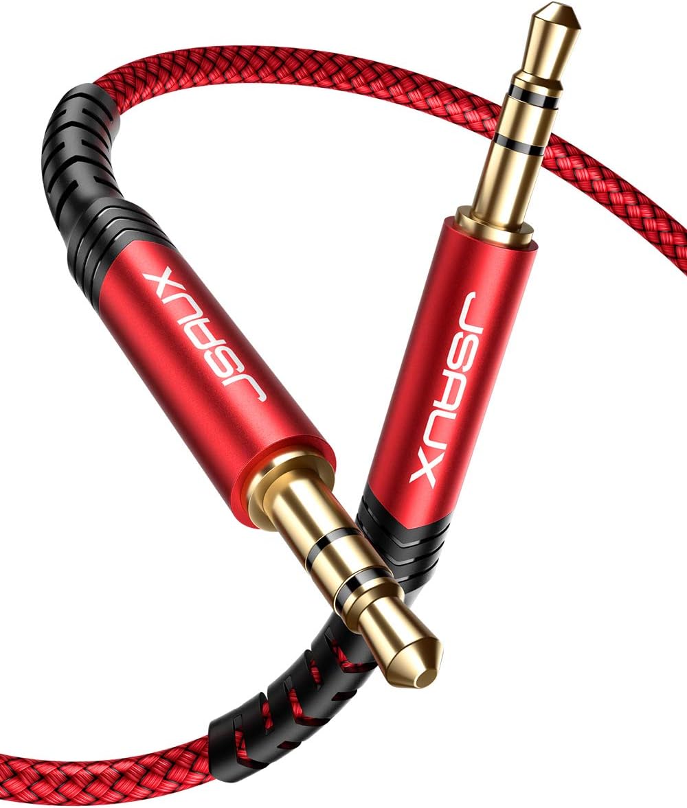 Amazon.com: oldboytech 2 Pack AUX Cord, 3.5mm Audio Cable [4ft/1.2M, Hi ...