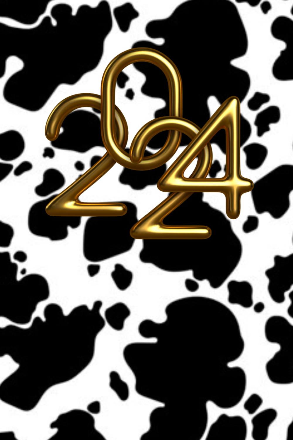 Amazon.com: 2024 Cute Cow Print Calendar: Weekly Planner 6" x 9" inches ...