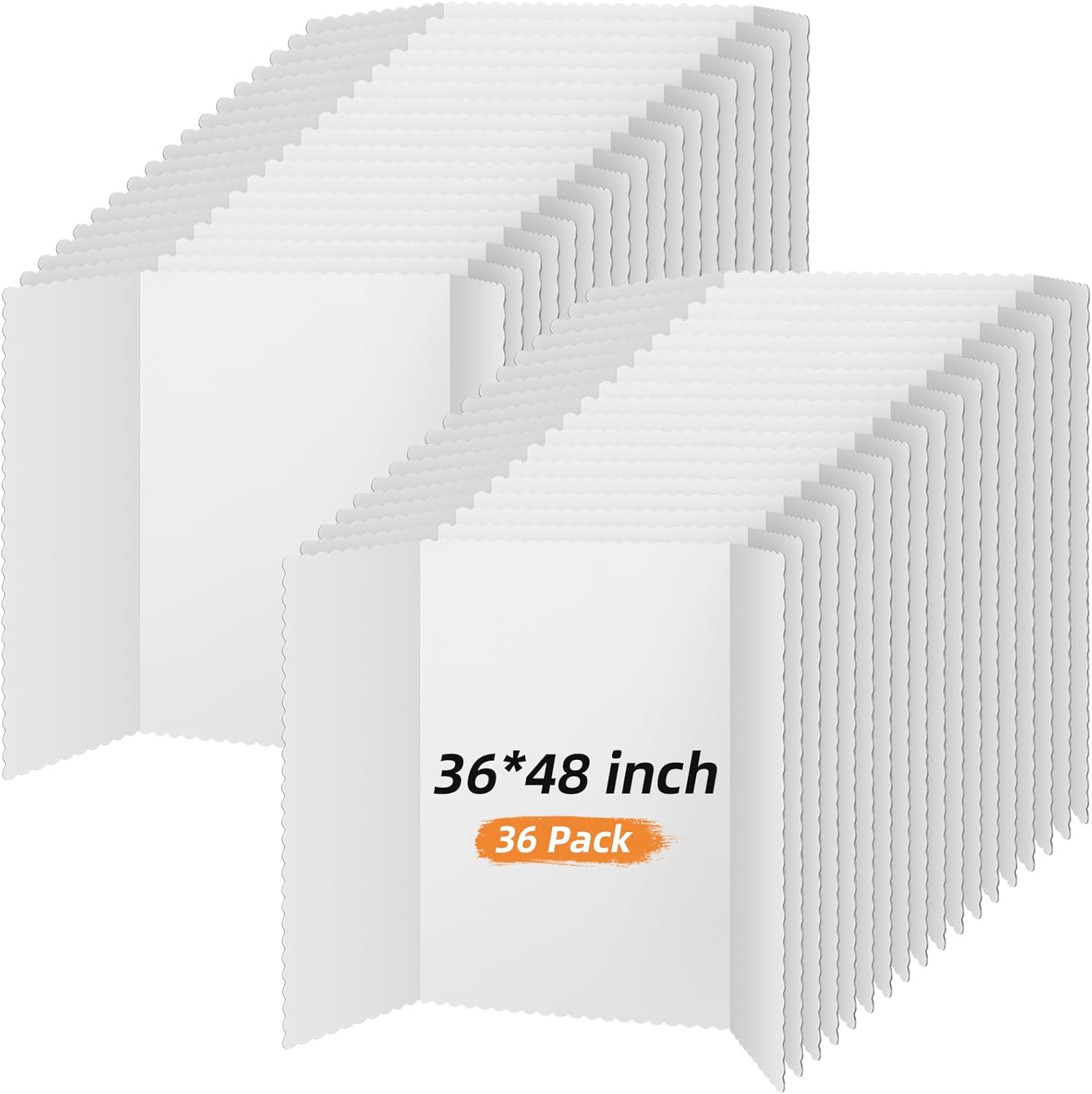 Amazon.com : Ctosree 36 Pcs Tri Fold Display Board,36" x 48" Portable ...