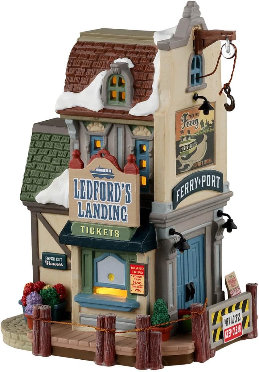 Amazon.com: Lemax Village Collection Ledford's Landing : Home & Kitchen