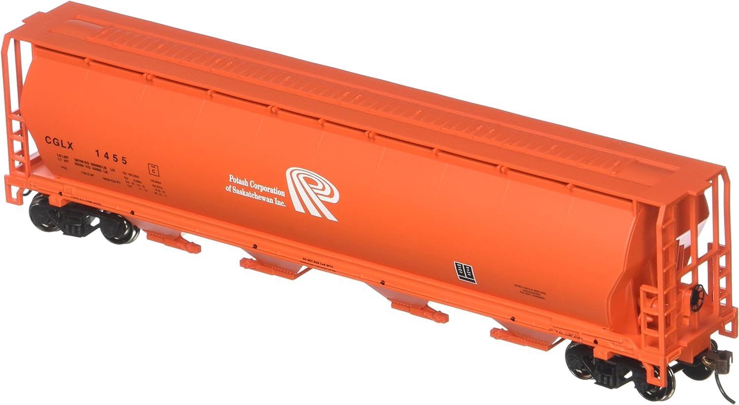 Amazon.com: Bachmann Trains - Canadian 4 Bay Cylindrical Grain Hopper ...