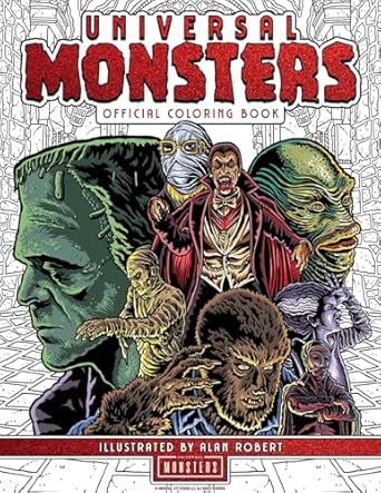Amazon.com: Universal Monsters: The Official Coloring Book ...