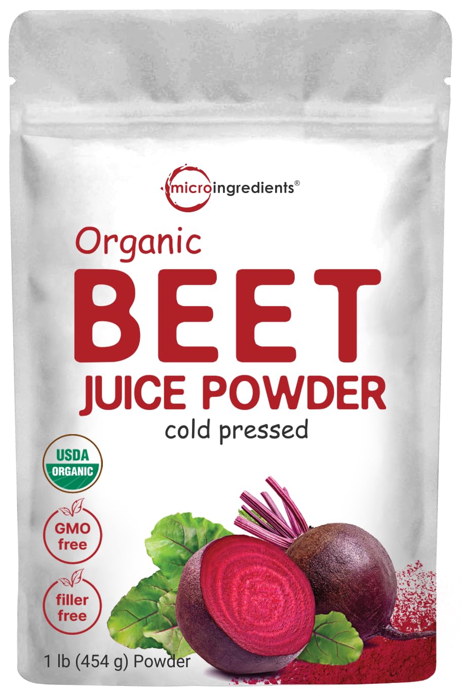 Amazon.com : Micro Ingredients Organic Beet Root Powder, 1 Pound, Cold ...
