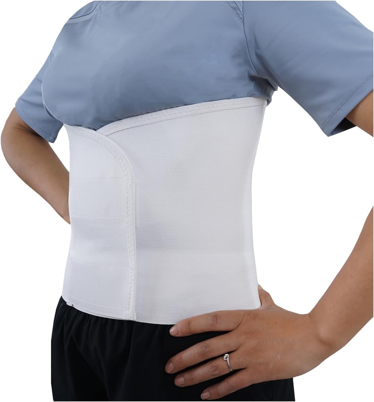 Amazon.com: Rib Brace Chest Binder | Rib Belt to Reduce Rib Cage Pain | Chest Compression ...