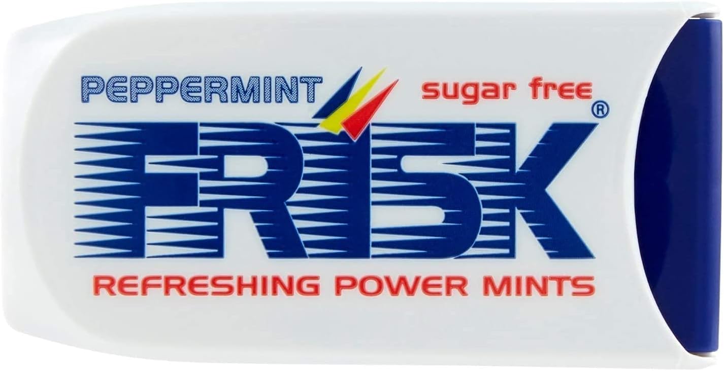 Frisk bleu menthe poivrée 12x | Poids total 420 gr : Amazon.fr: Epicerie
