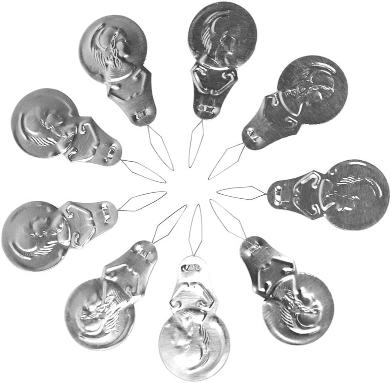 Amazon.com: SUPVOX 100PCS Needle Threader Wire Loop Sewing Needle ...