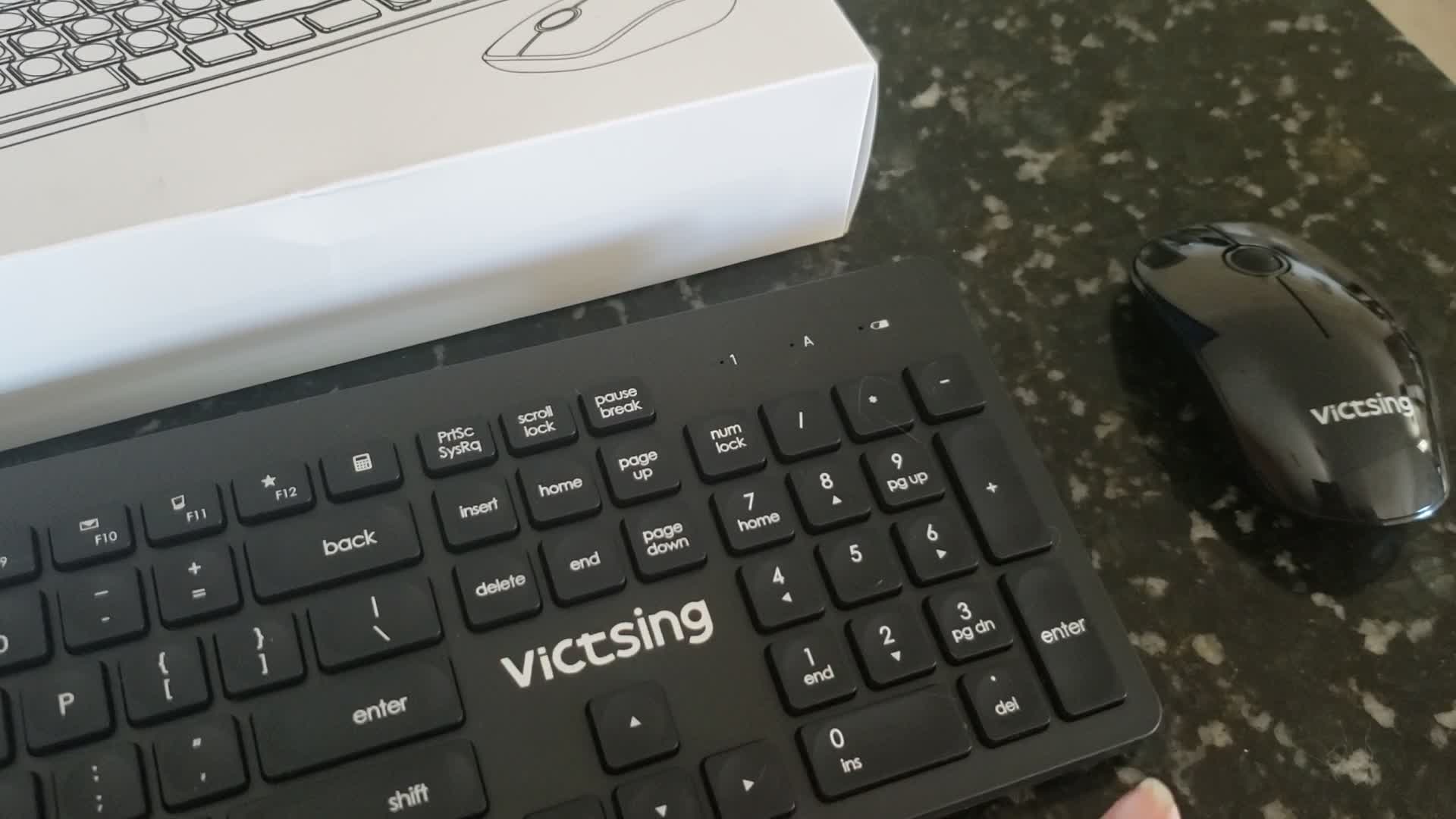 Watch VicTsing Wireless Keyboard and Mouse Overview on Amazon Live