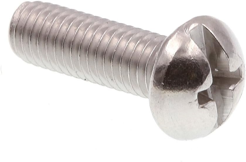 Amazon.com: Prime-Line 9004158 Machine Screw, Round Head, Slotted ...