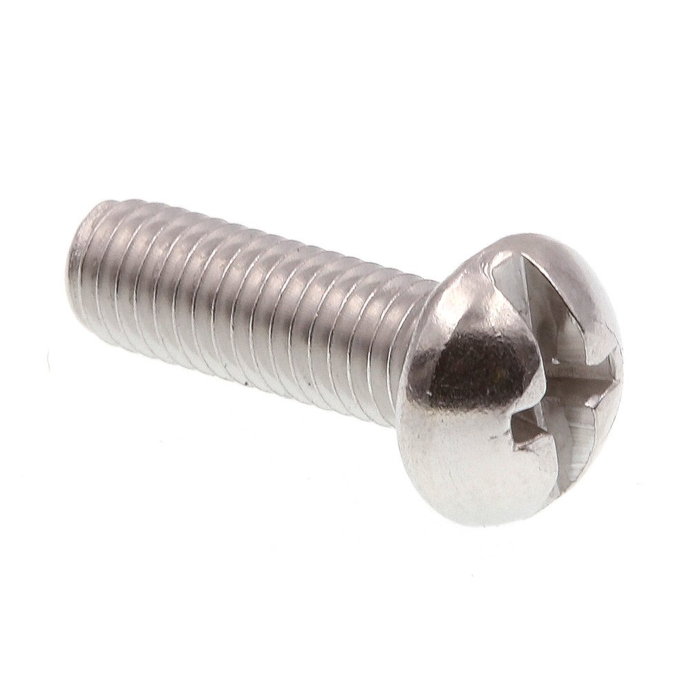 Amazon.com: Prime-Line 9004158 Machine Screw, Round Head, Slotted ...
