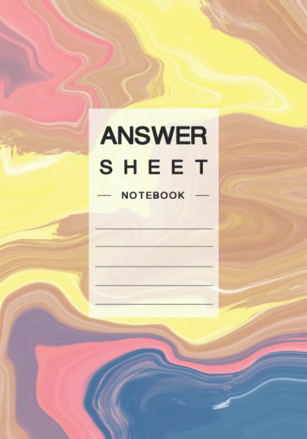 Answer Sheet Notebook 120 Question Answer Sheet Answer Sheet Exam ...