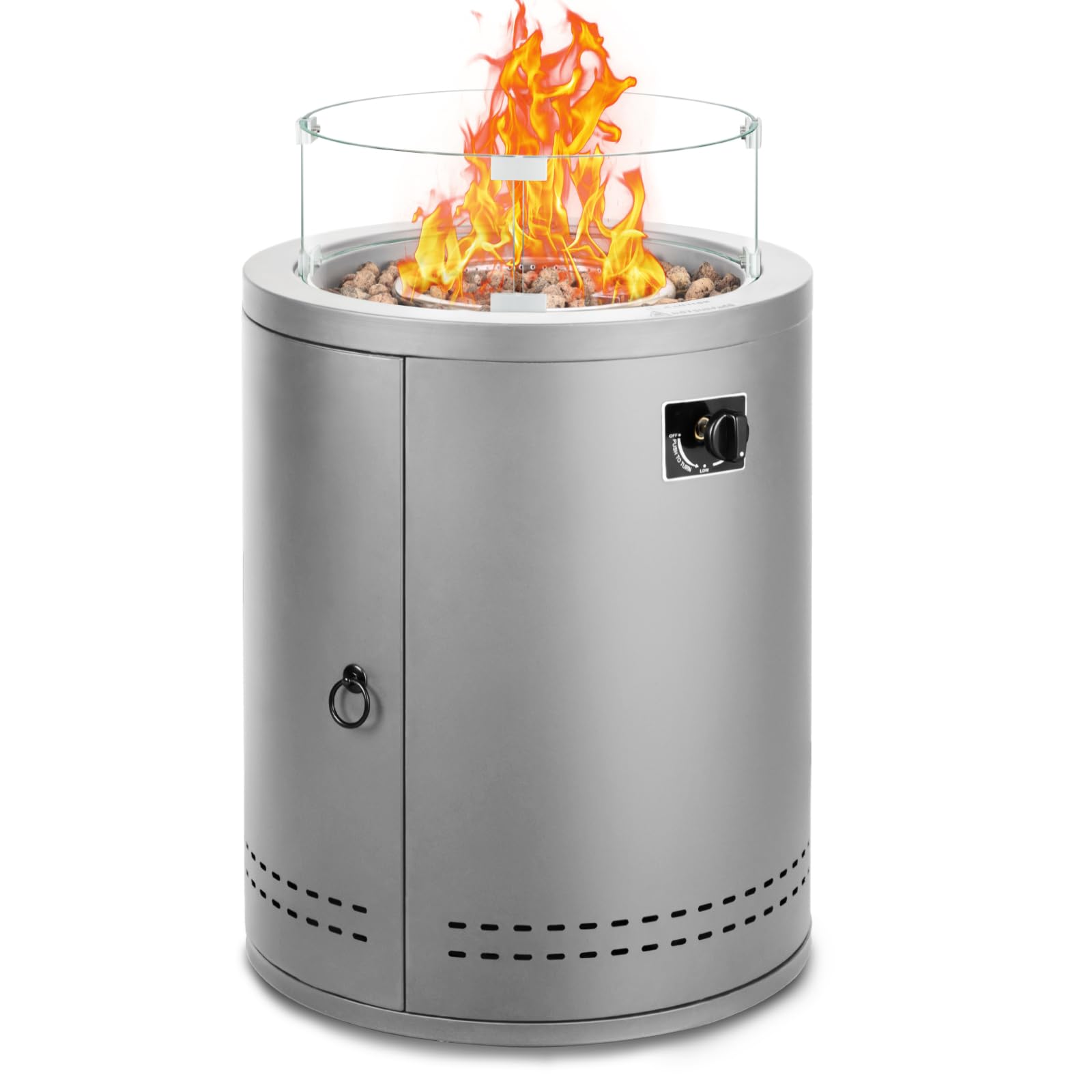 Snapklik.com : Electactic 20" Smokeless Propane Fire Pit Tabletop ...