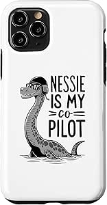Amazon.com: iPhone 11 Pro Loch Ness Monster, Nessie Is My Copilot, Cryptid Nessie Case : Cell ...