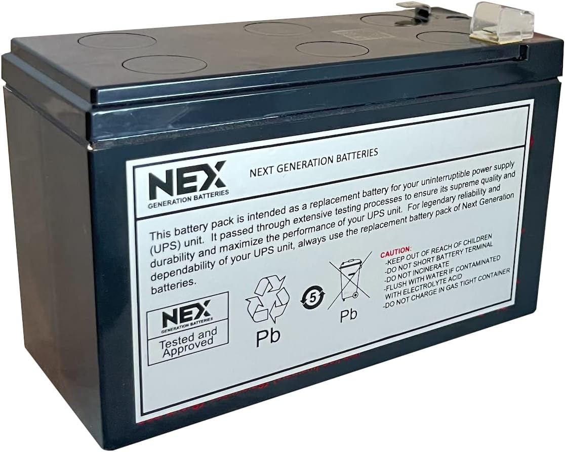 Amazon.com: APCRBC17, UPS Battery Replacement #17 Compatible with APC ...