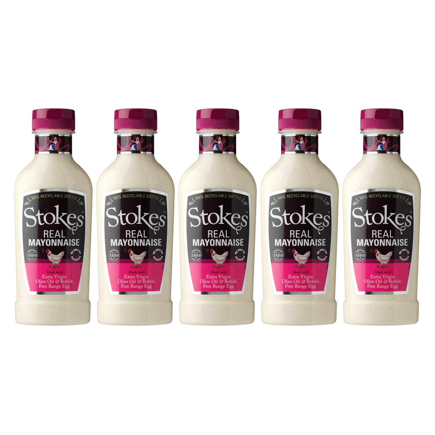 Stokes – 5 x Real Mayonnaise in Squeezy Bottle 420g : Amazon.co.uk: Grocery