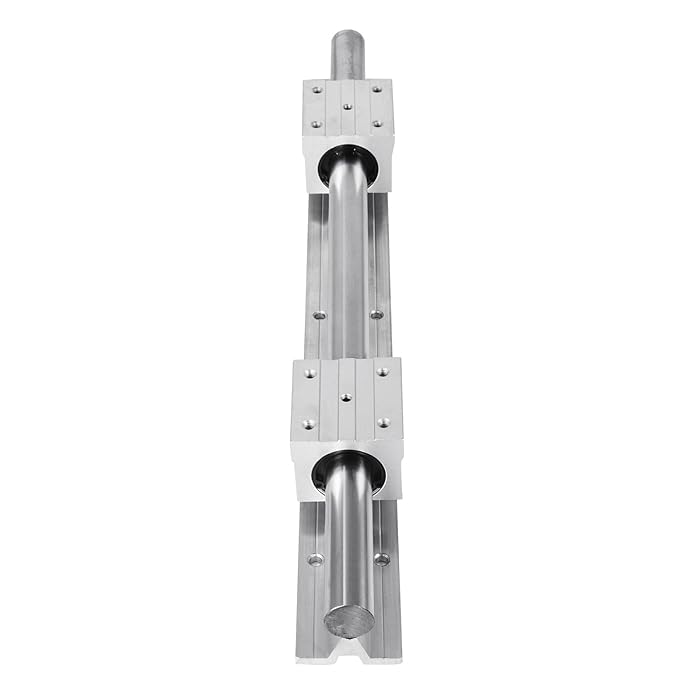 Buy OrangeA Linear Rail 1 Set SBR25-530mm Linear Slide Guide Rail Shaft ...