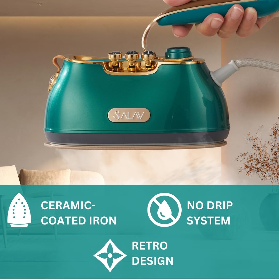 Snapklik.com : SALAV Retro Edition Duopress Handheld Garment Steamer ...
