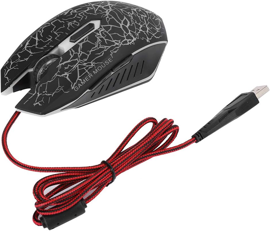 A70 Professional Wired Gaming Mouse, Universal USB Optical Gaming Mouse ...