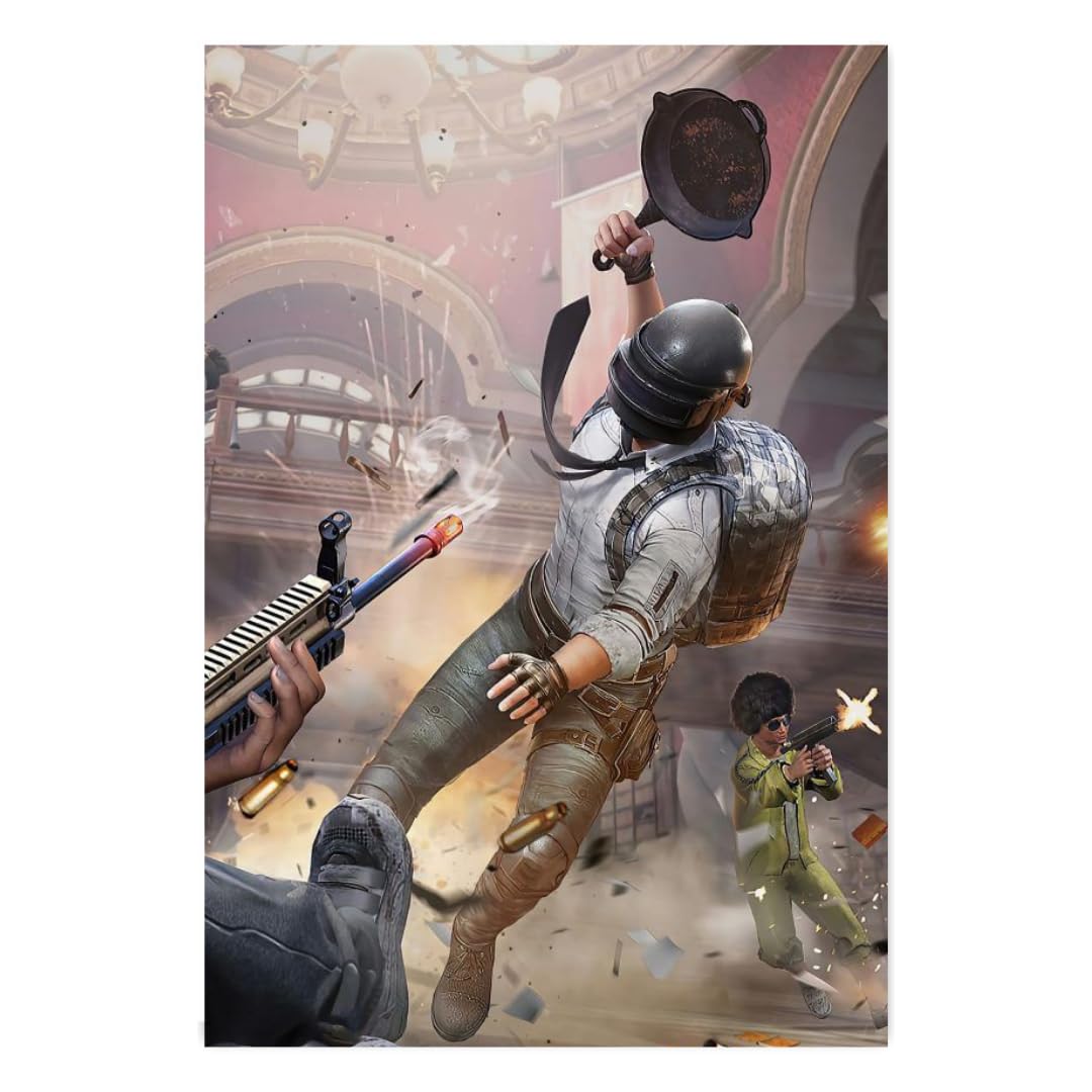 BGMI | Game Posters for Wall | A3 and A4 sizes | 400 GSM Paper | Gloss ...