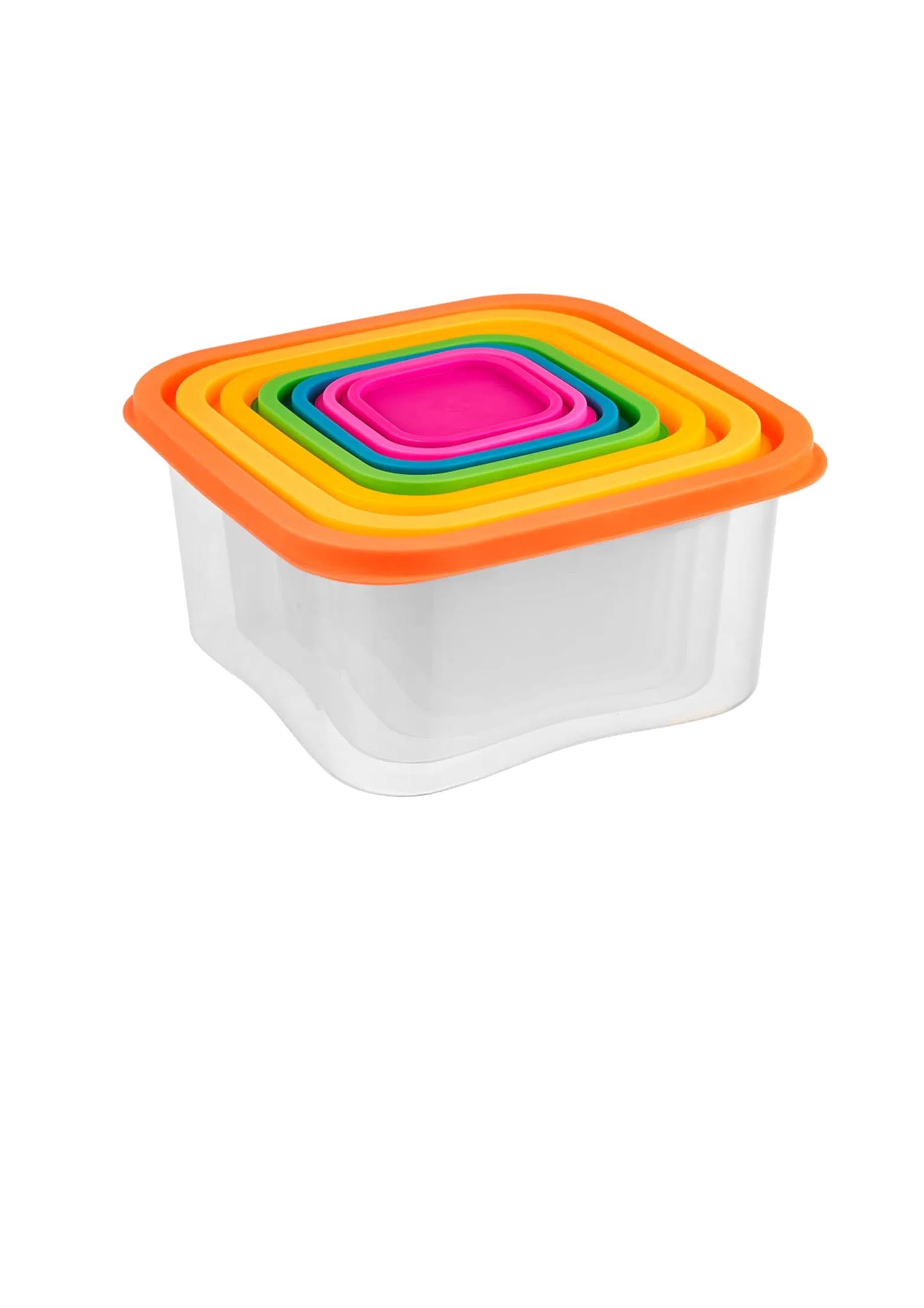 Amazon.com: Cozzoni 14-Piece BPA-Free 100% Recyclable Food Storage ...