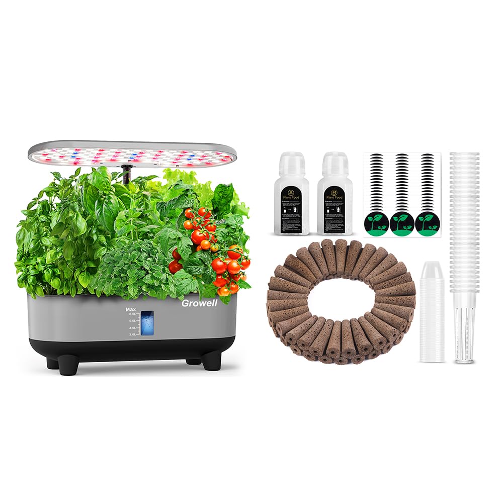 Amazon.com: Growell 16 Pods Hydroponics Growing System Kit & Seed Pod ...
