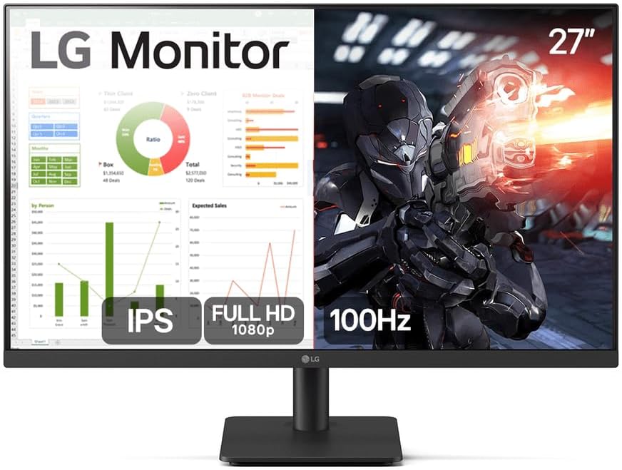 Monitor PC Gamer LG 24MS500 24” IPS 100Hz Full HD HDMI 2x | Amazon.com.br