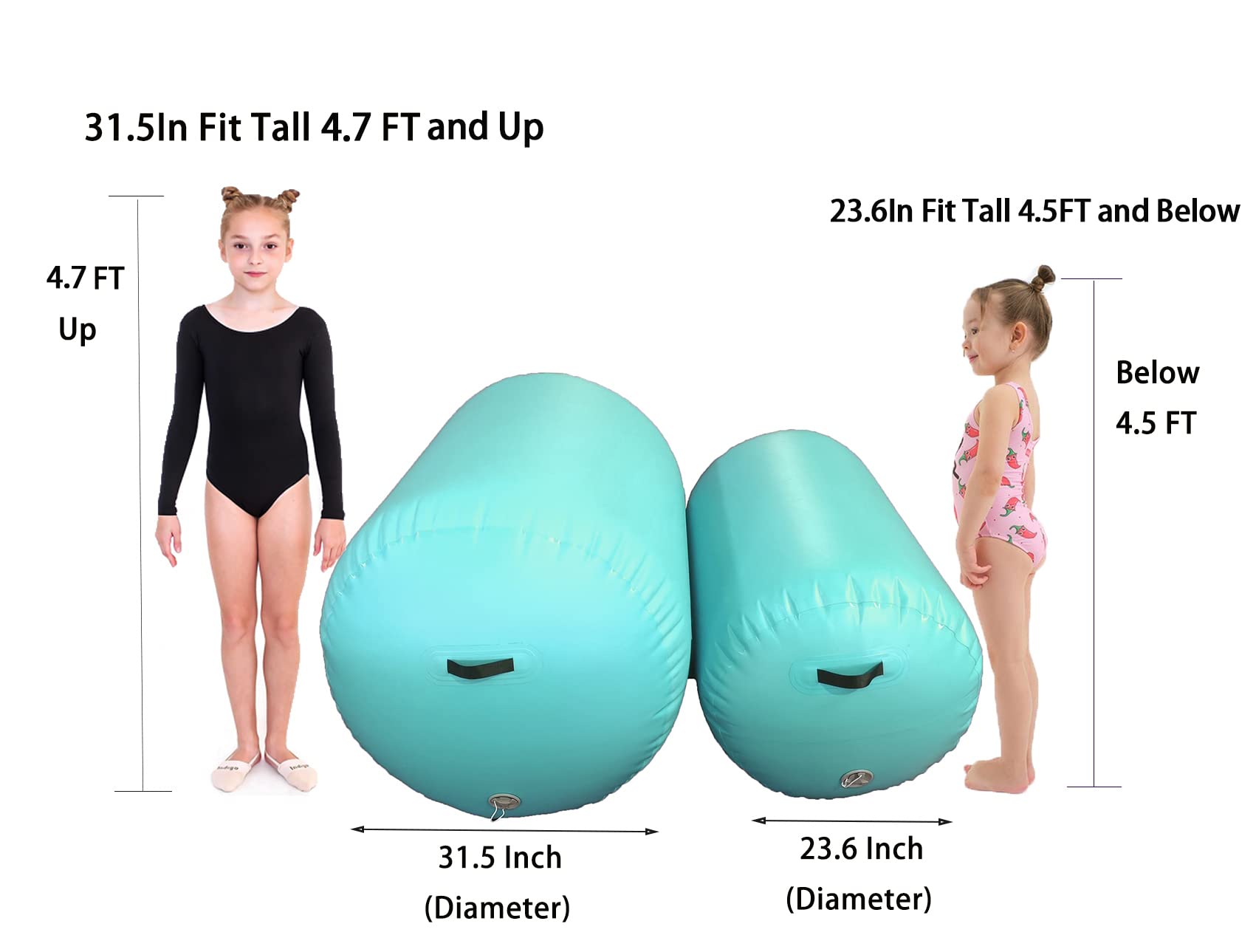 Snapklik.com : DOBESTS Air Roller Gymnastics Air Barrel Back Handspring ...