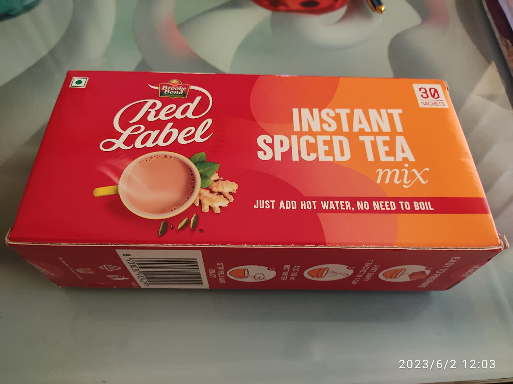 RED LABEL Instant spiced tea|Instant Tea Premix|Premix tea ready in 10 ...