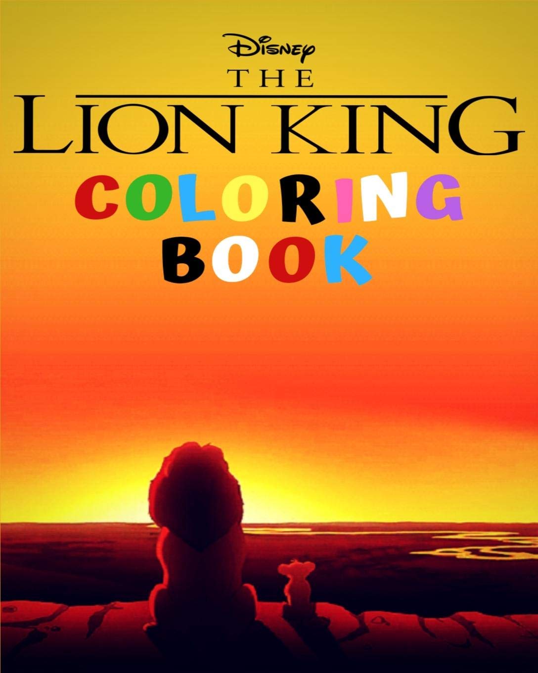 Buy The Lion King Coloring Book: High Quality Disney Coloring Book For ...