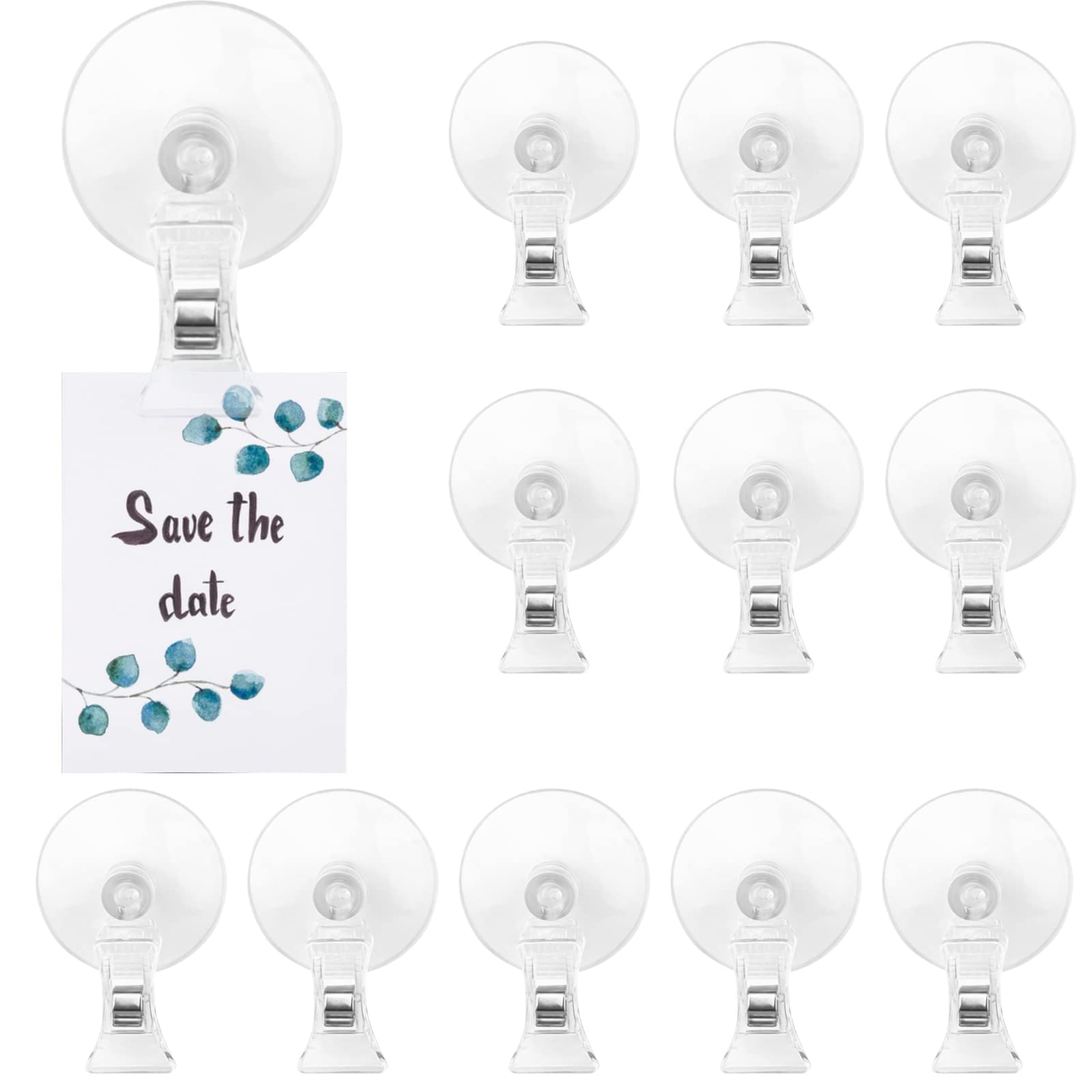 Amazon.com: Sankoly 12 Pieces Suction Cup Clips Aquarium Suction Cups ...