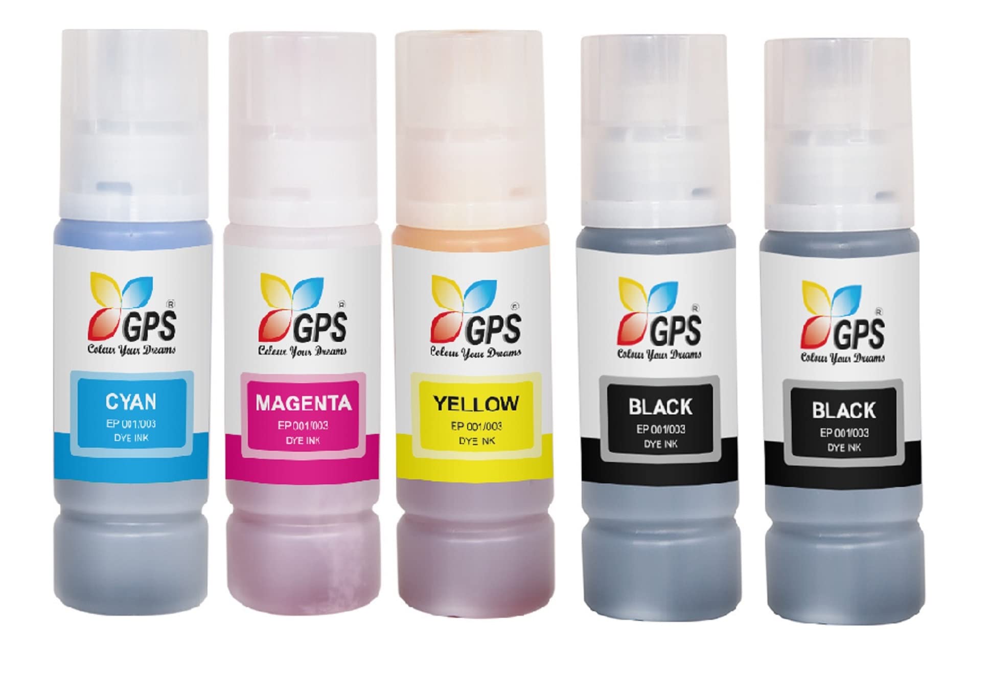 GPS Colour Your Dreams Original Epson 003 Ink for L3110, L3150, L3210 ...
