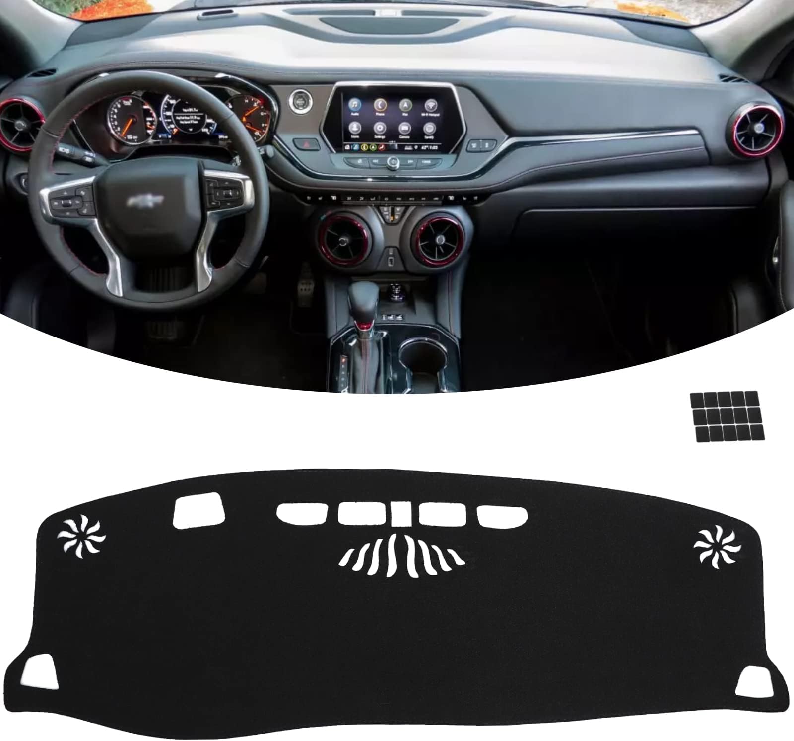 Amazon.com: INUBOXES Dashboard Dash Board Cover Mat Pad Carpet Non-Slip ...